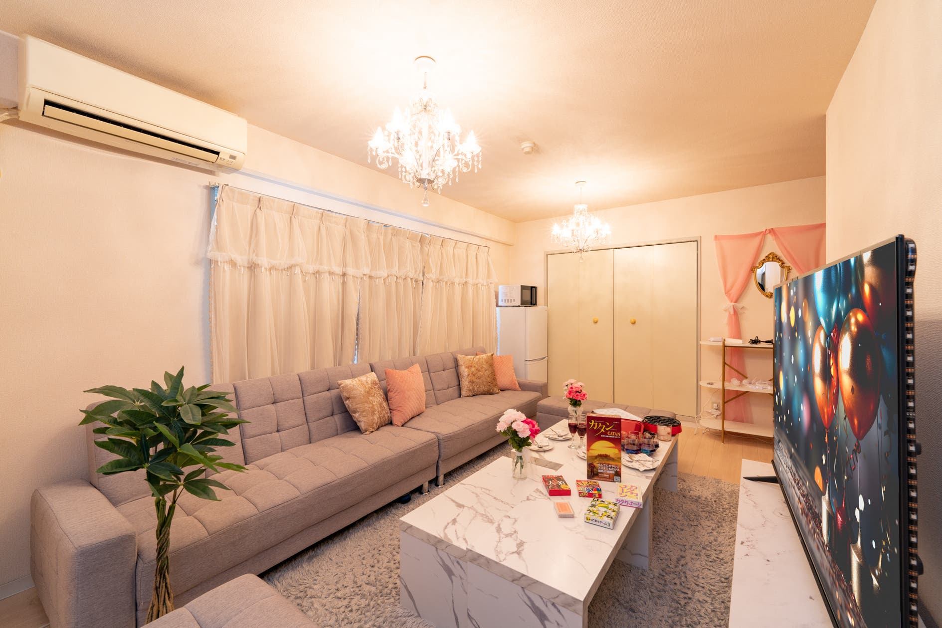 ✨大人気のお部屋🈹駅徒歩3分！🌸可愛い空間💫歓迎会🍷女子会🍰推し活💞撮影📸デート👫💓鍋パ🍲歓迎会の写真5