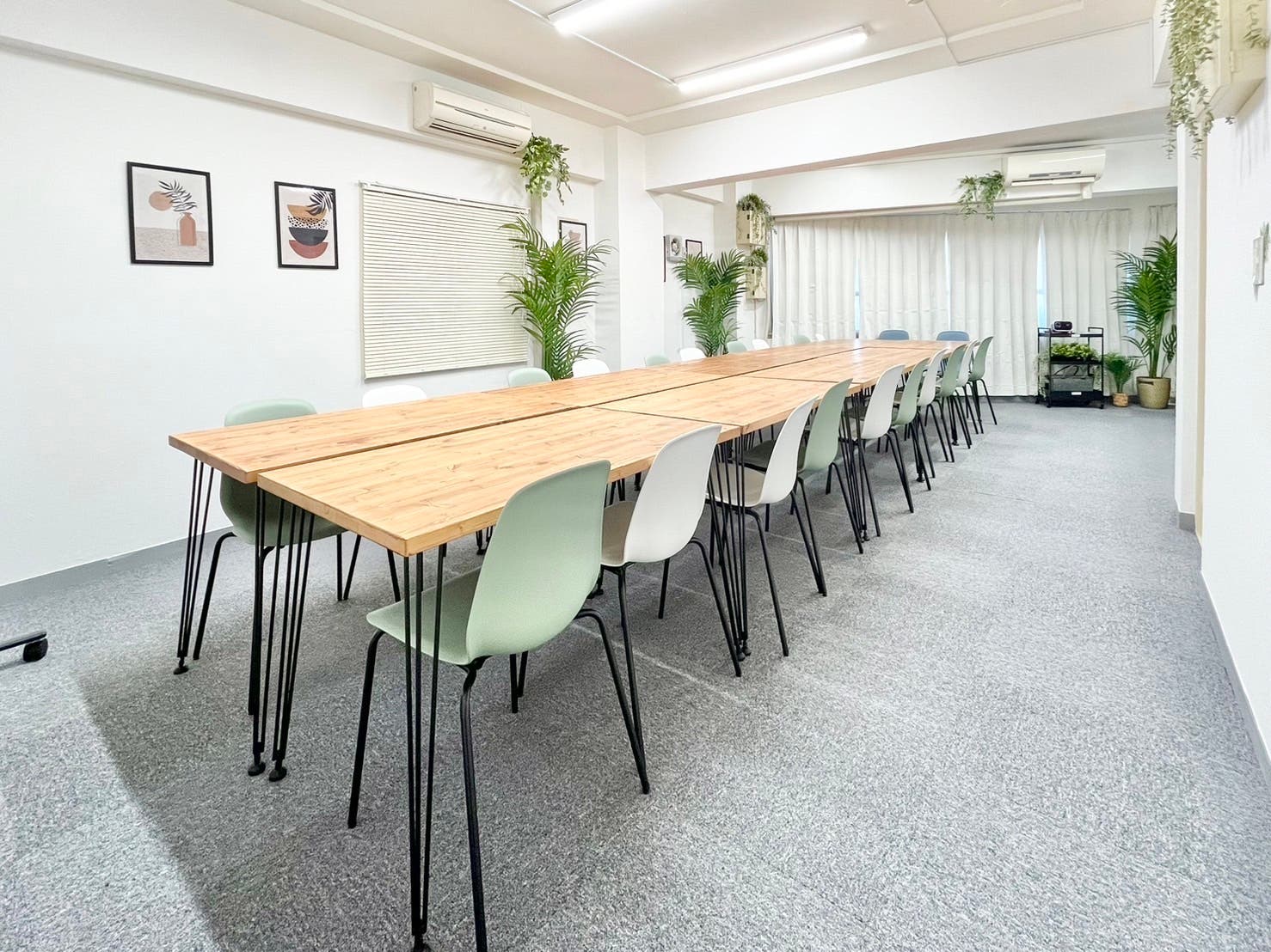 NEW！【飯田橋１分】地下鉄出口5ｍ🏢！最大30名/会議・女子会・ボドゲ等！歓送迎会・パーティ利用可/アルコール含む飲食可🍷の写真8