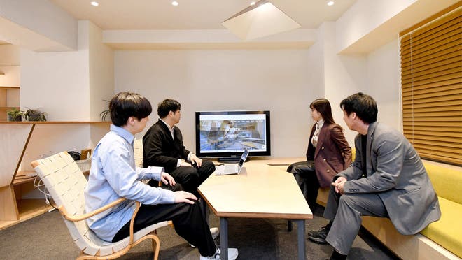 ミーティングにおすすめ✨【麻布十番駅徒歩1分・高速Wi-Fi NURO光💡】ラウンジスペースの写真9