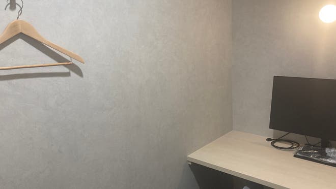 【JR花園駅前】1名用ワークブース/Wi-Fi/モニター/ZOOM/自習/いいオフィス花園駅前個室①の写真6