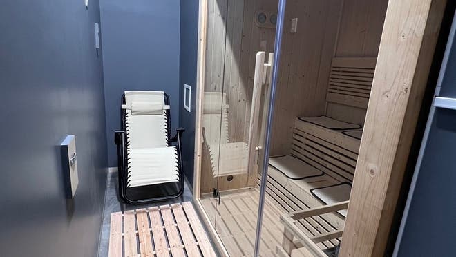 完全個室のプライベート空間サウナの写真2