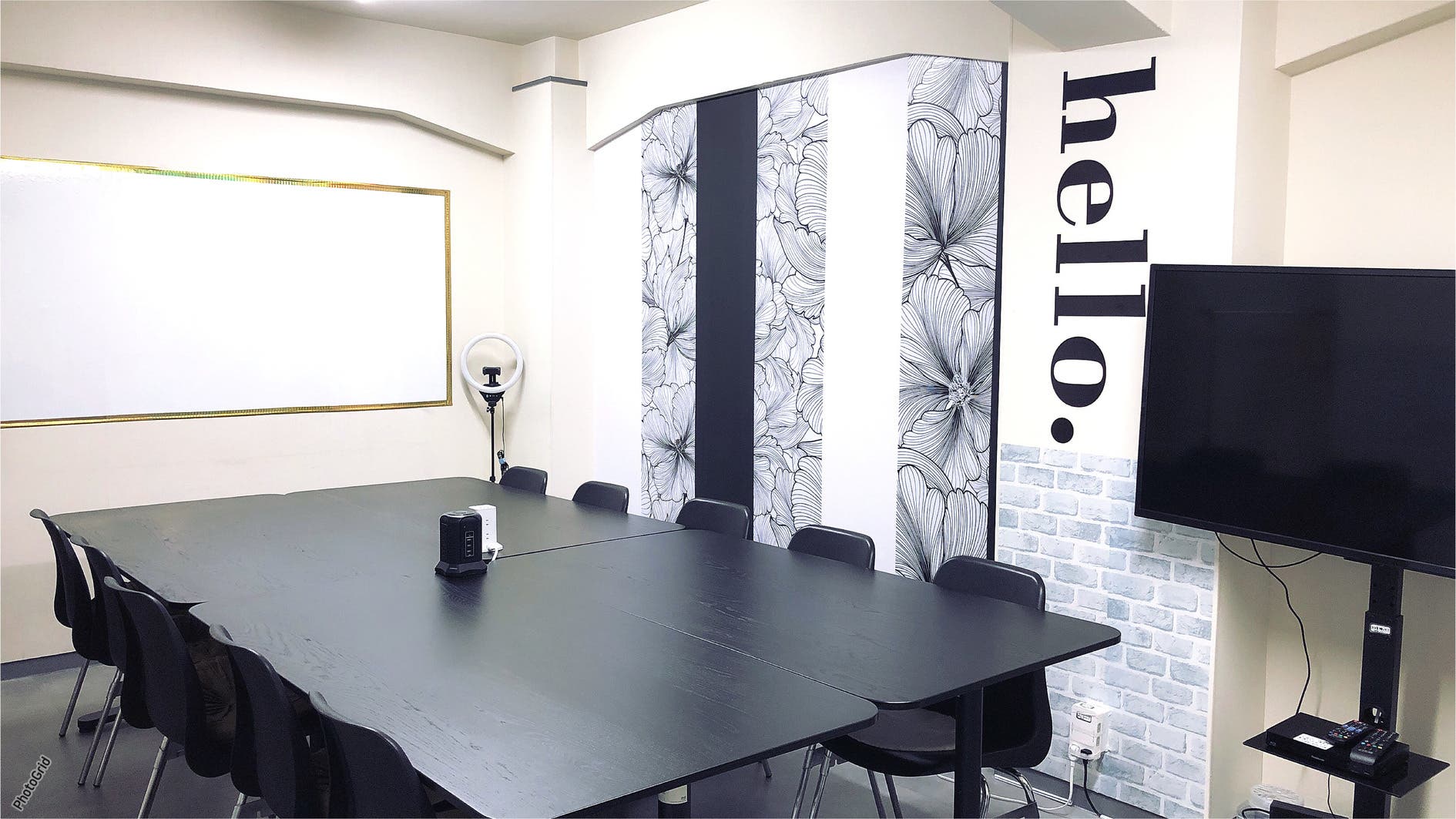 神田駅東口徒歩2分/1日プラン24h/会議/ボードゲーム/オフ会/50型モニター/冷蔵庫/レンジ/大型デスクの写真4