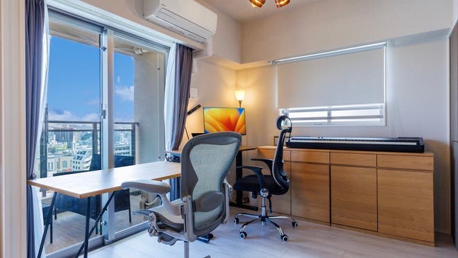 【那覇曙】パーティーや撮影などに最適!大型TV/ゴミ捨て可/共有ラウンジ貸切可!/ベランダ/ボドゲ充実の写真4