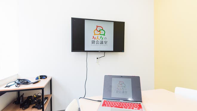 【壺川駅徒歩5分】定員6+α名!プロジェクター含む備品・高速Wi-Fi無料!壺川201会議室の写真10