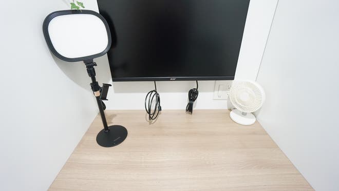 <ワークブース水道橋No.5>水道橋駅徒歩2分🚃1人用完全個室🚪Wi-Fi📶モニター🖥電源🔌⚡️テレワーク/面接/自習の写真3