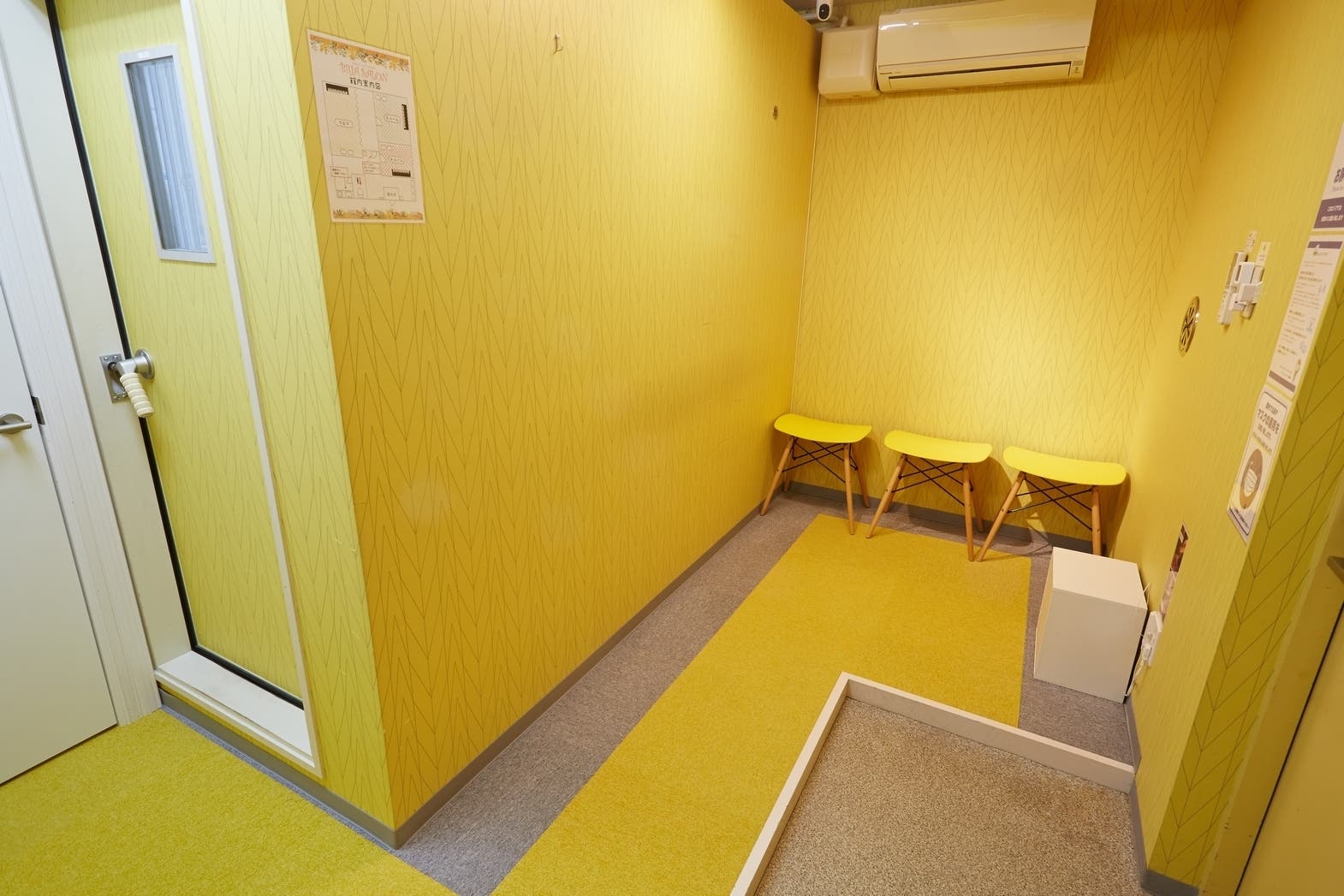 【教室開講OK】（防音３部屋１フロア利用）防音室A+B+D（全室ピアノ有り）《24時間利用可／要予約》／待合スペース２箇所有の写真12