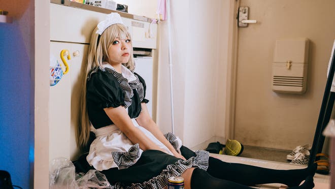 桜川駅5分(難波1駅)白系シティーポップ💜ネオンかわいい/写真撮影TikTok生誕など🤩の写真7