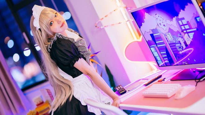 桜川駅5分(難波1駅)白系シティーポップ💜ネオンかわいい/写真撮影TikTok生誕など🤩の写真6