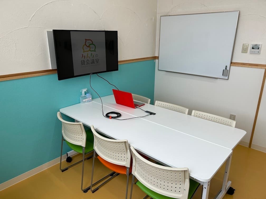 【壺川駅徒歩5分】定員６＋α名！プロジェクター含む備品・高速Wi-Fi無料！壺川201会議室の写真7