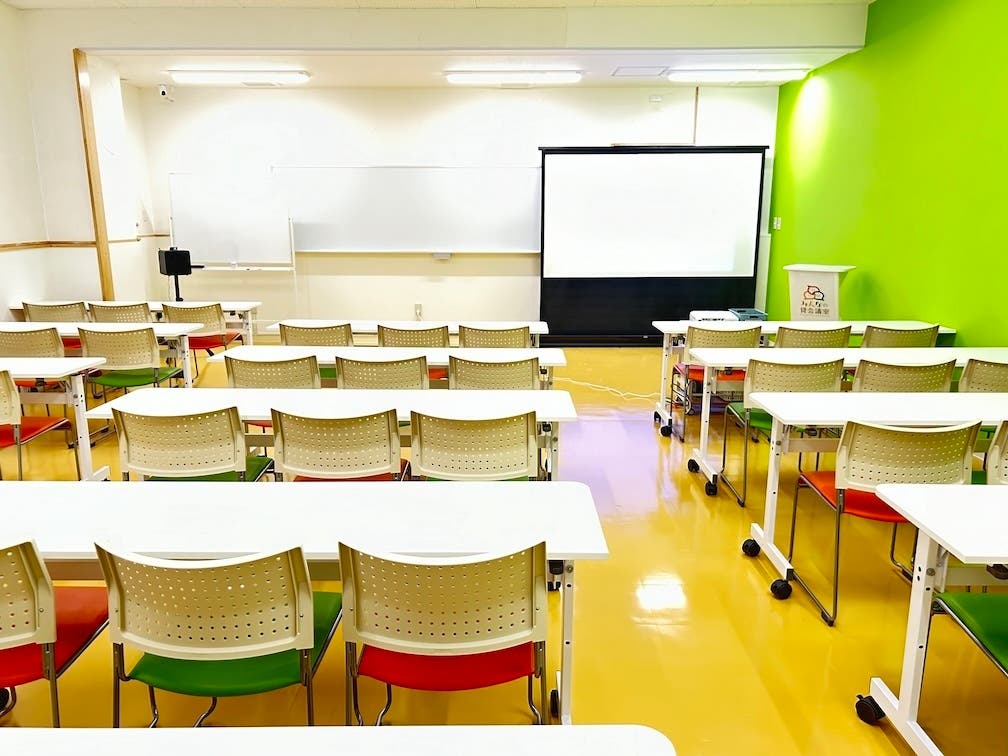 【壺川駅徒歩5分】定員３９＋α名！プロジェクター含む備品・高速Wi-Fi無料！壺川203会議室の写真9