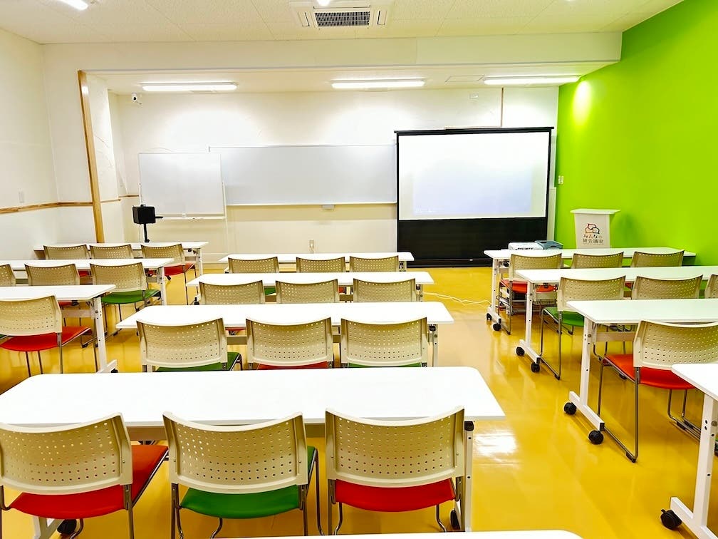 【壺川駅徒歩5分】定員３９＋α名！プロジェクター含む備品・高速Wi-Fi無料！壺川203会議室の写真6