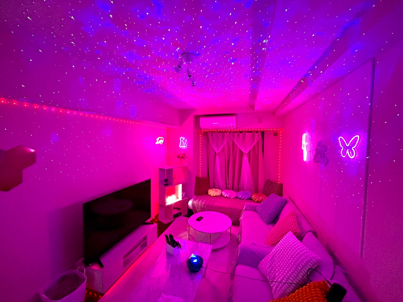 ✨オープンセール✨駅近徒歩圏内🚶デート💕ママ会👫女子会❤️誕生日会🎂推し会🌹ゴミオプション🗑️✨120インチプロジェクター🎥K4の写真6