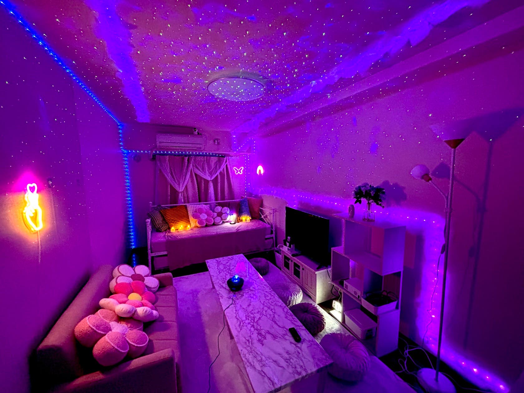 ✨オープンセール✨駅5分🚶おうちデート👫女子会❤️誕生日会🎂推し会🌹ママ会✨120インチプロジェクタの写真6