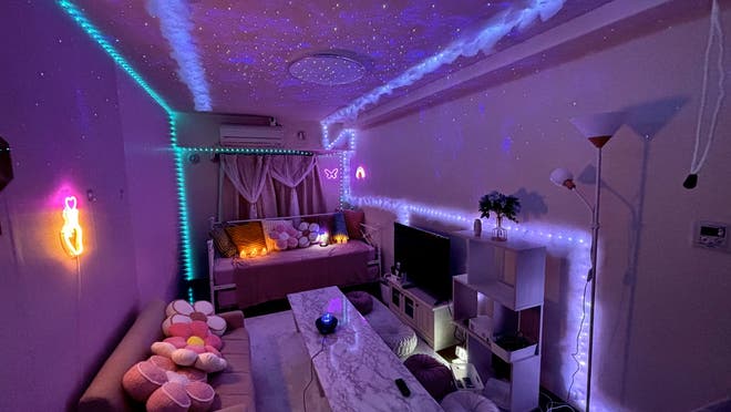 ✨オープンセール✨駅5分🚶おうちデート👫女子会❤️誕生日会🎂推し会🌹ママ会✨120インチプロジェクタの写真5