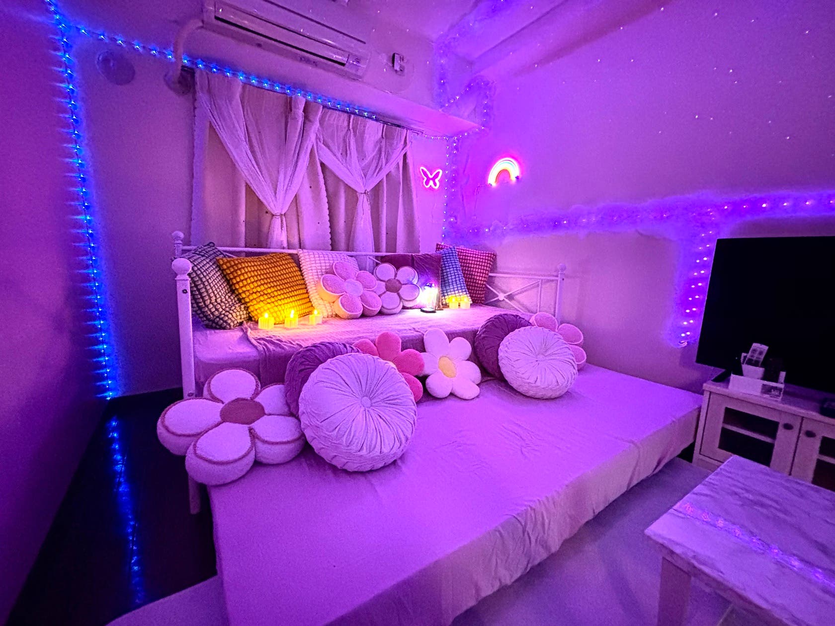 ✨オープンセール✨駅5分🚶おうちデート👫女子会❤️誕生日会🎂推し会🌹ママ会✨120インチプロジェクタの写真7