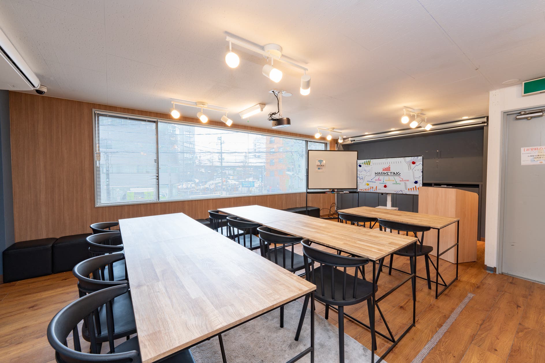五反田駅6分✨最大40名⭕️飲食OK/100㌅スクリーン/モニター/ゴミ処理可/会議/懇親会/歓送迎会【KTY02】の写真9