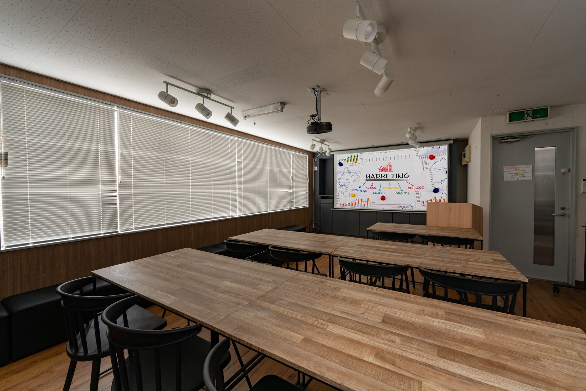 五反田駅6分✨最大40名⭕️飲食OK/100㌅スクリーン/モニター/ゴミ処理可/会議/懇親会/歓送迎会【KTY02】の写真10