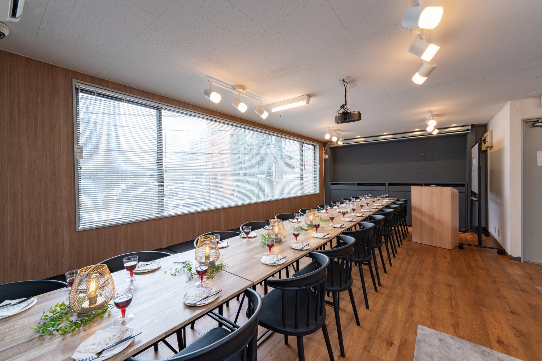 五反田駅6分✨最大40名⭕️飲食OK/100㌅スクリーン/モニター/ゴミ処理可/会議/懇親会/歓送迎会【KTY02】の写真13