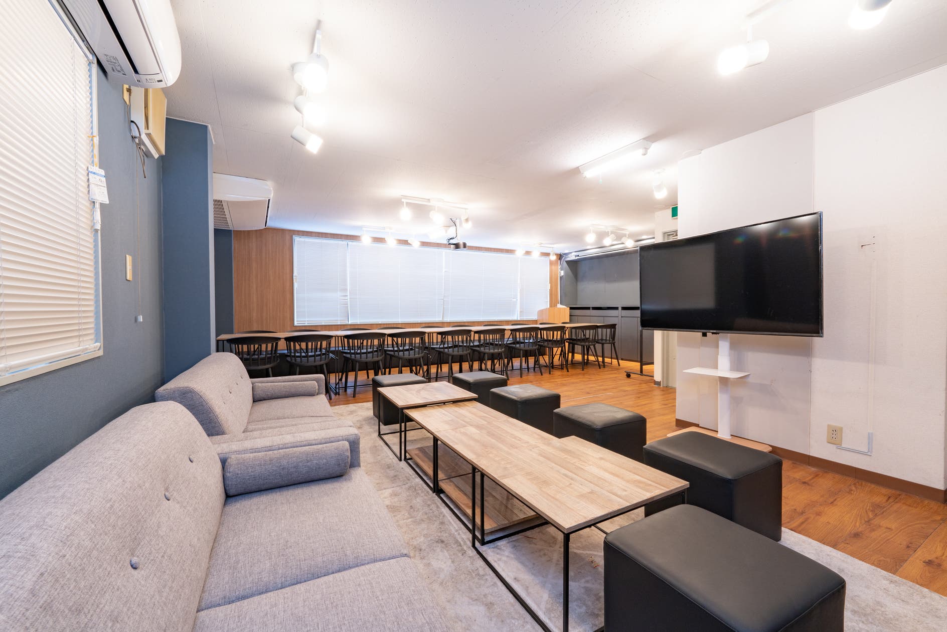 五反田駅6分✨最大40名⭕️飲食OK/100㌅スクリーン/モニター/ゴミ処理可/会議/懇親会/歓送迎会【KTY02】の写真14