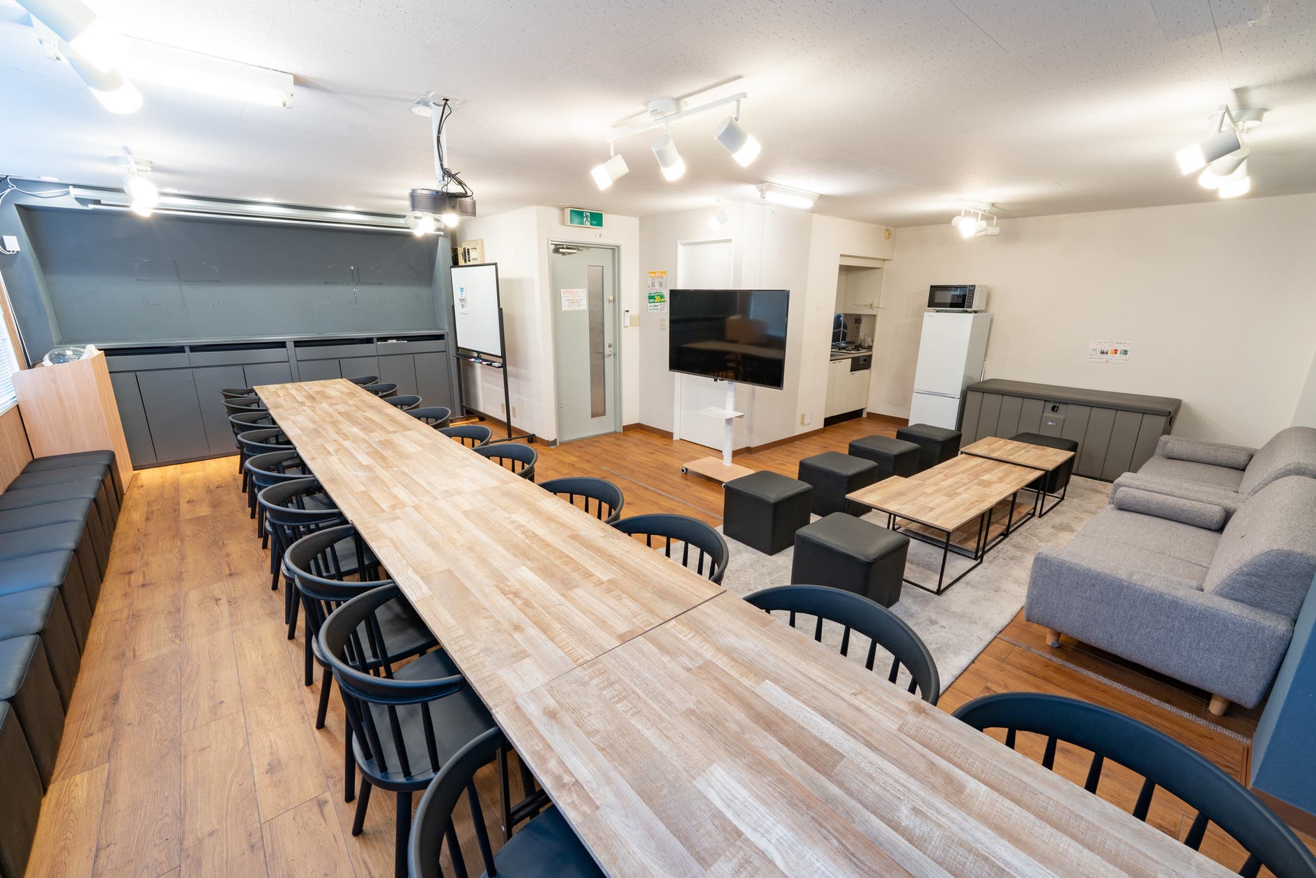 五反田駅6分✨最大40名⭕️飲食OK/100㌅スクリーン/モニター/ゴミ処理可/会議/懇親会/歓送迎会【KTY02】の写真22