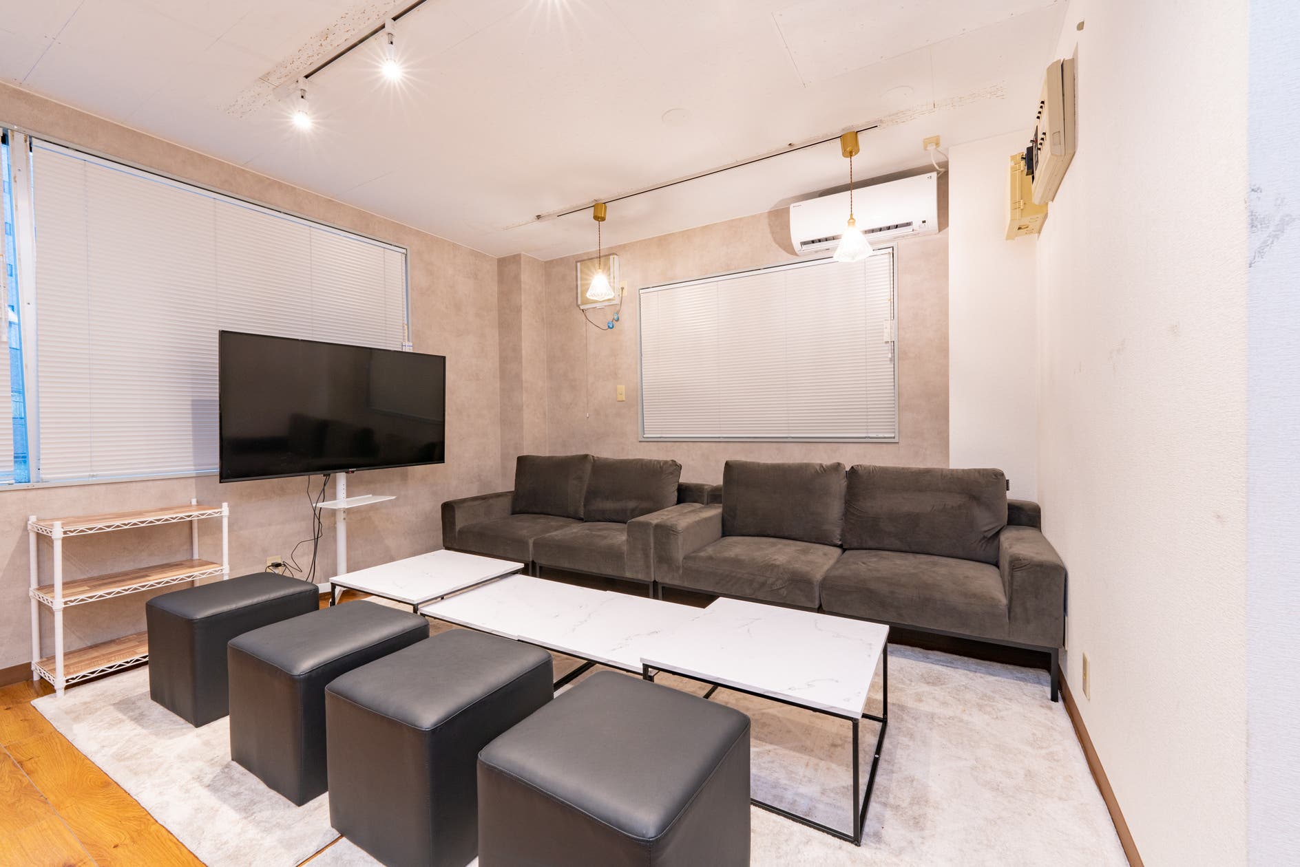 五反田駅6分✨最大40名⭕️飲食OK/120㌅スクリーン/モニター/ゴミ処理可/会議/懇親会/歓送迎会【ANP03】の写真19