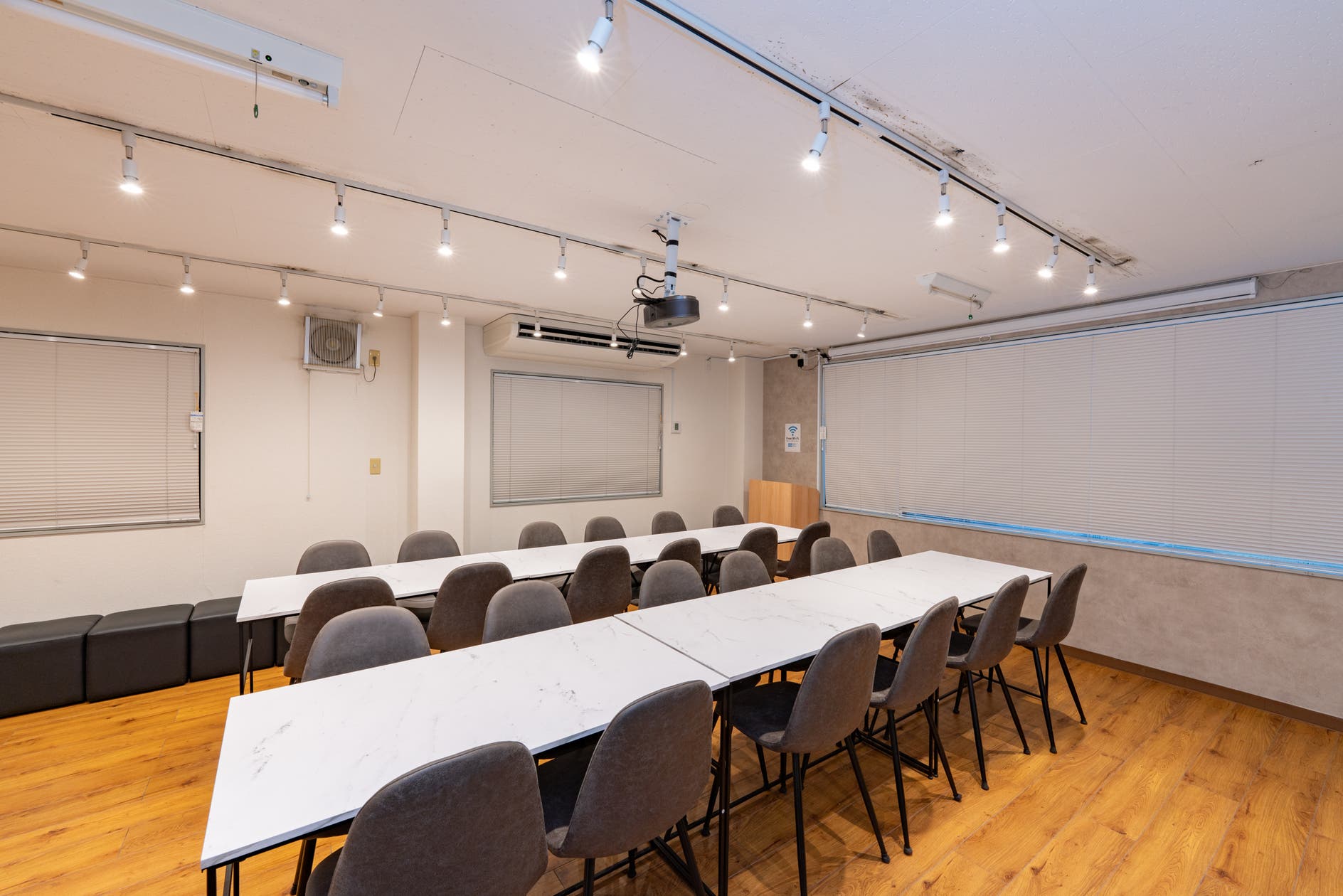 五反田駅6分✨最大40名⭕️飲食OK/120㌅スクリーン/モニター/ゴミ処理可/会議/懇親会/歓送迎会【ANP03】の写真24