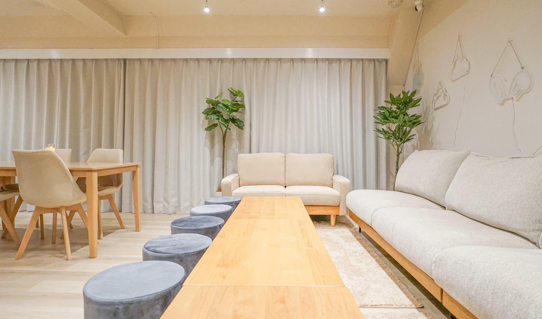 【上野駅2分】2024年OPEN🉐/最大35名/24H/スクリーン100㌅・65㌅ディスプレイ/LEDライト/パーティ🌟懇親会💖の写真15