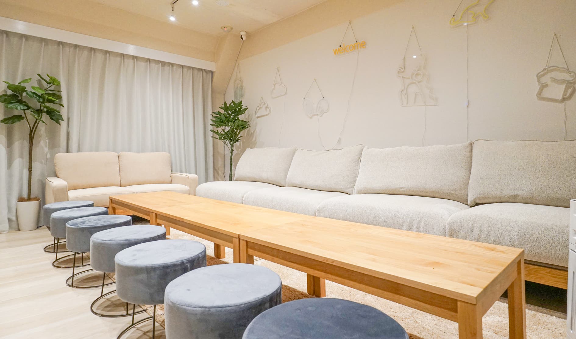 【上野駅2分】2024年OPEN🉐/最大35名/24H/スクリーン100㌅・65㌅ディスプレイ/LEDライト/パーティ🌟懇親会💖の写真16