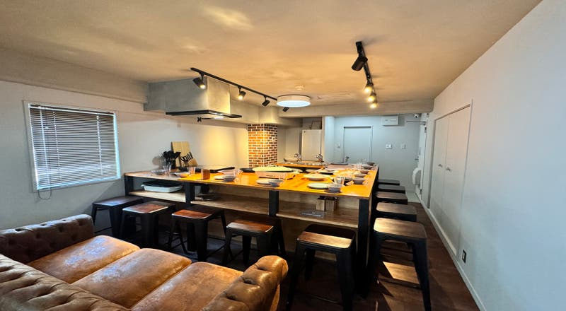 リノスペキッチン新町レナジア🍳レンタルキッチン｜料理・料理教室・ホームパーティー・飲み会・作業場所・YouTube撮影・女子会
