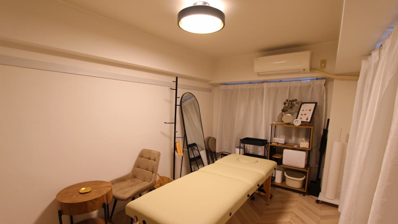 【中目黒駅3分】完全個室レンタルサロン🌿カフェオレカラーの落ち着いた上質空間✨無料備品も多数ご用意◎の写真21