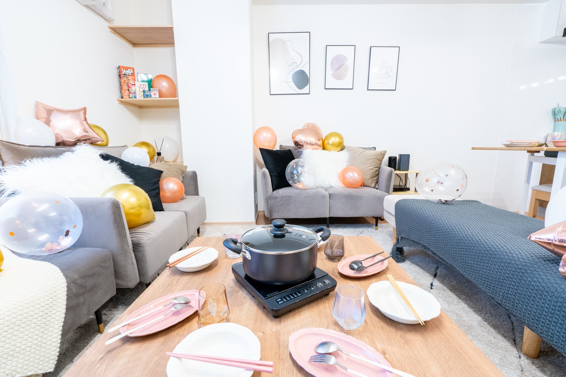 【東梅田駅徒歩4分】＜梅田駅/大阪駅/天満駅＞SNZ✨最大15名/24H利用可/映画鑑賞/イベント/デート/打ち上げの写真9