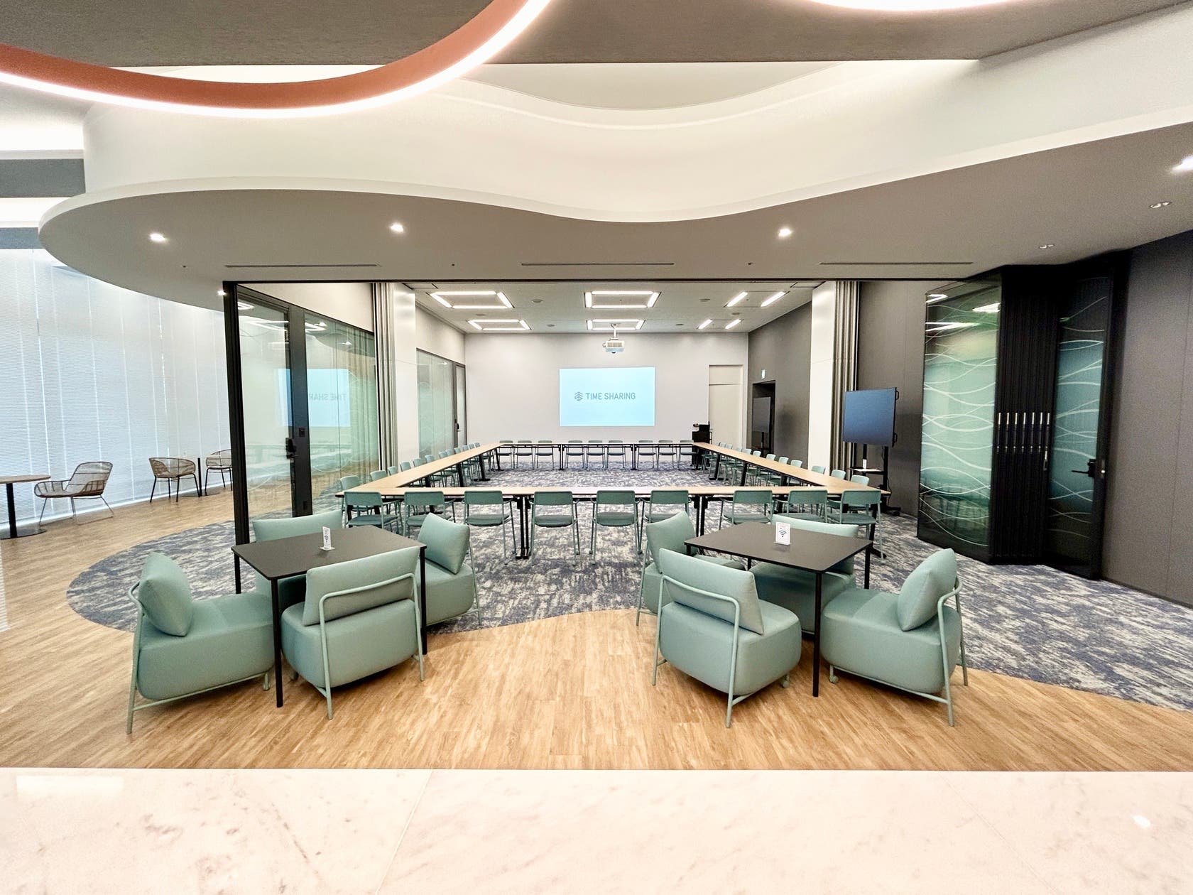 Conference RoomⅡ＋Ⅲ＋ラウンジ【勝どき駅 徒歩10分】設備・備品が充実♪便利な駅近♥の写真1