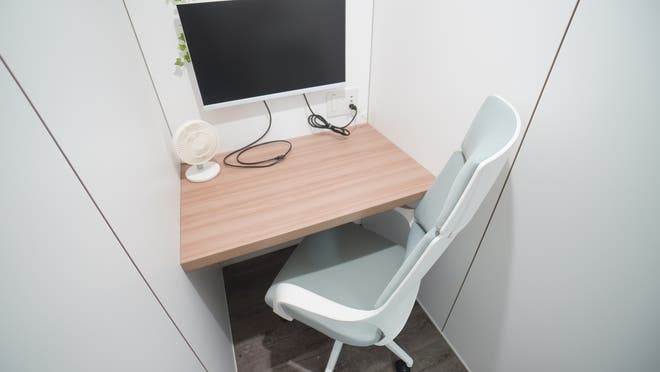 <ヒトリボックス 代々木駅前No.3>🌟1周年記念セール中🌟代々木駅徒歩1分✨超高速&安定のビジネスWi-Fi📶テレワークの写真1