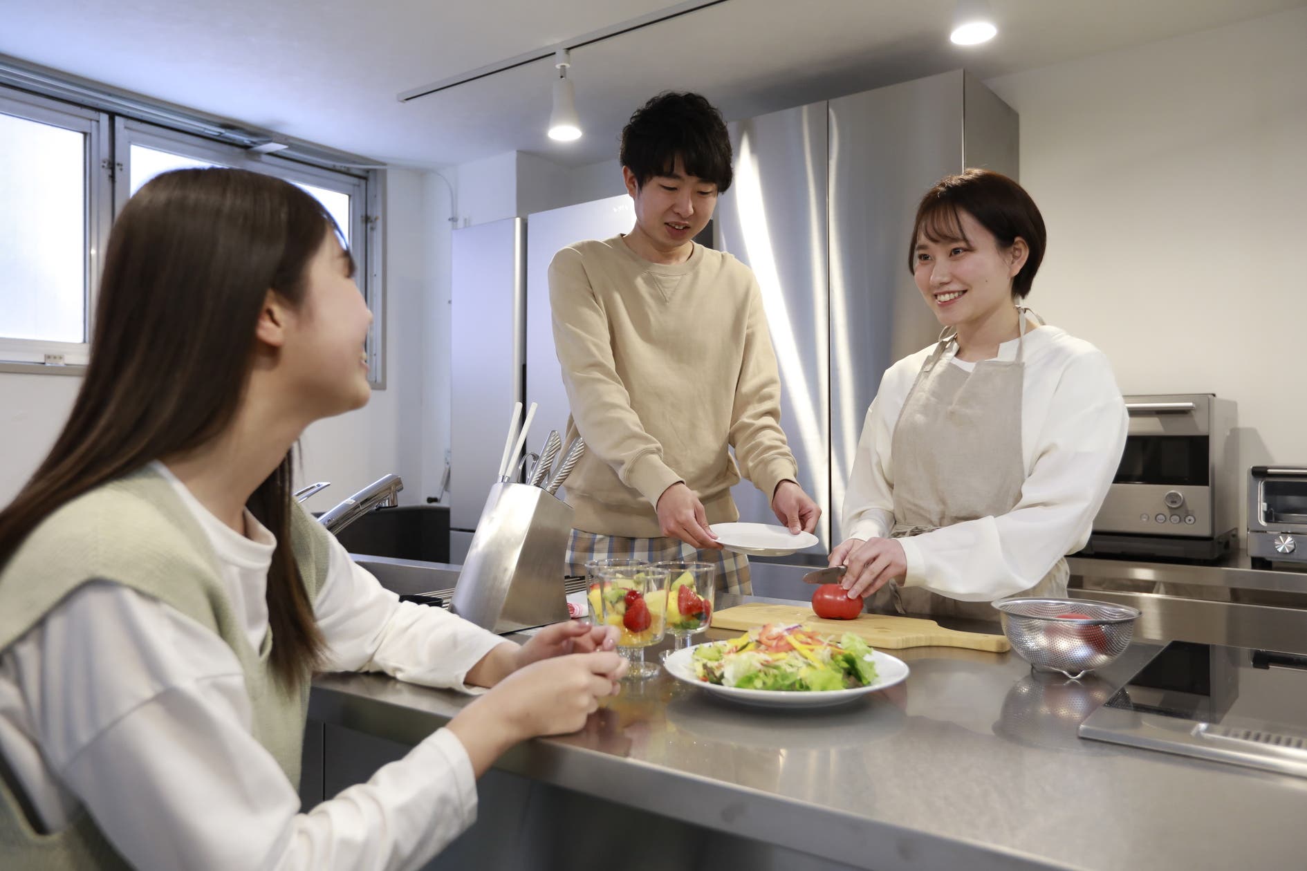 【仙台駅徒歩8分】プロジェクター完備のレンタルキッチン｜プロジェクションマッピング｜パーティー｜オフ会｜料理教室｜撮影・収録の写真5