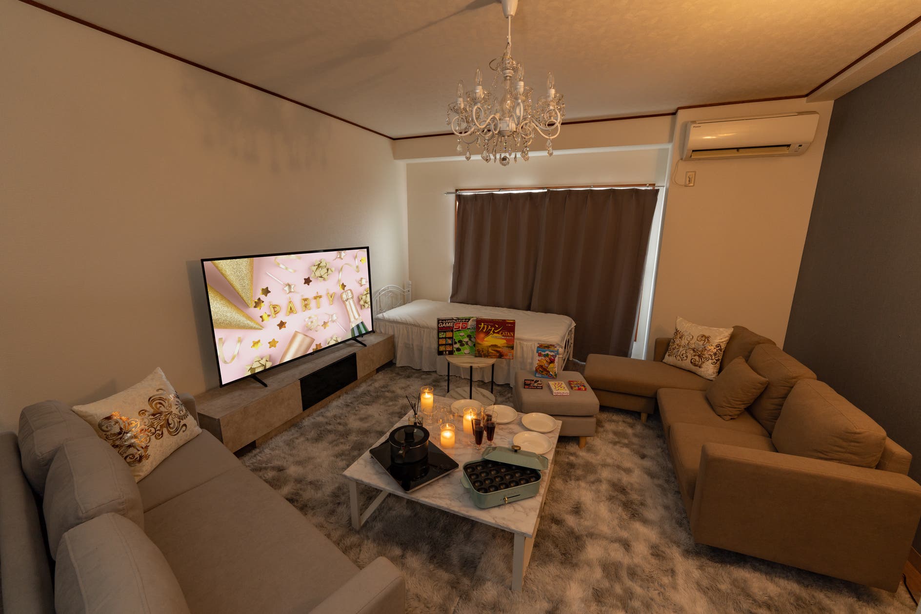 大人気のお部屋🉐今だけ半額🉐✨話題のパーティー空間✨【VOD無料見放題💓】撮影会🎈女子会👗デート💃ママ会の写真5