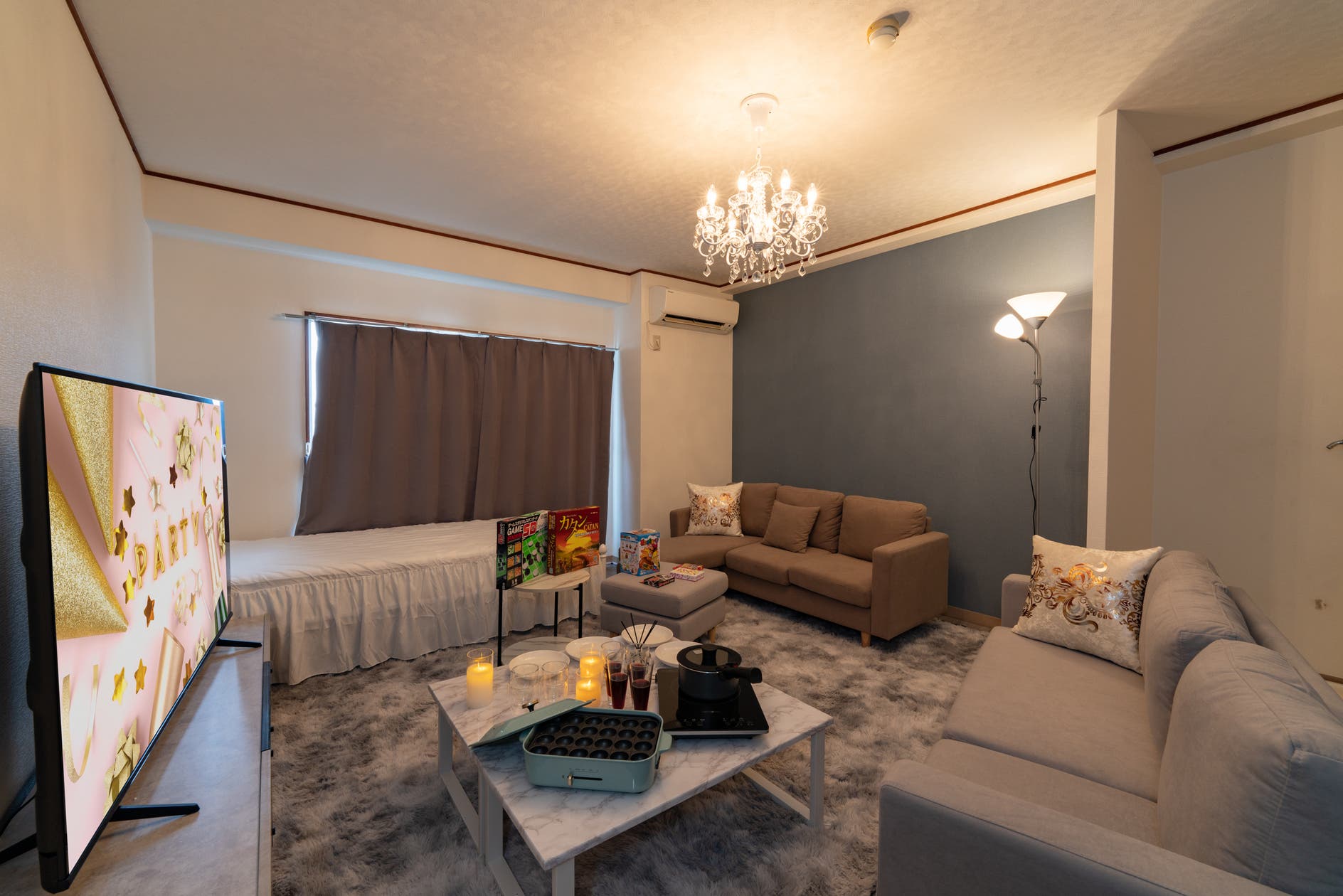 大人気のお部屋🉐今だけ半額🉐✨話題のパーティー空間✨【VOD無料見放題💓】撮影会🎈女子会👗デート💃ママ会の写真8