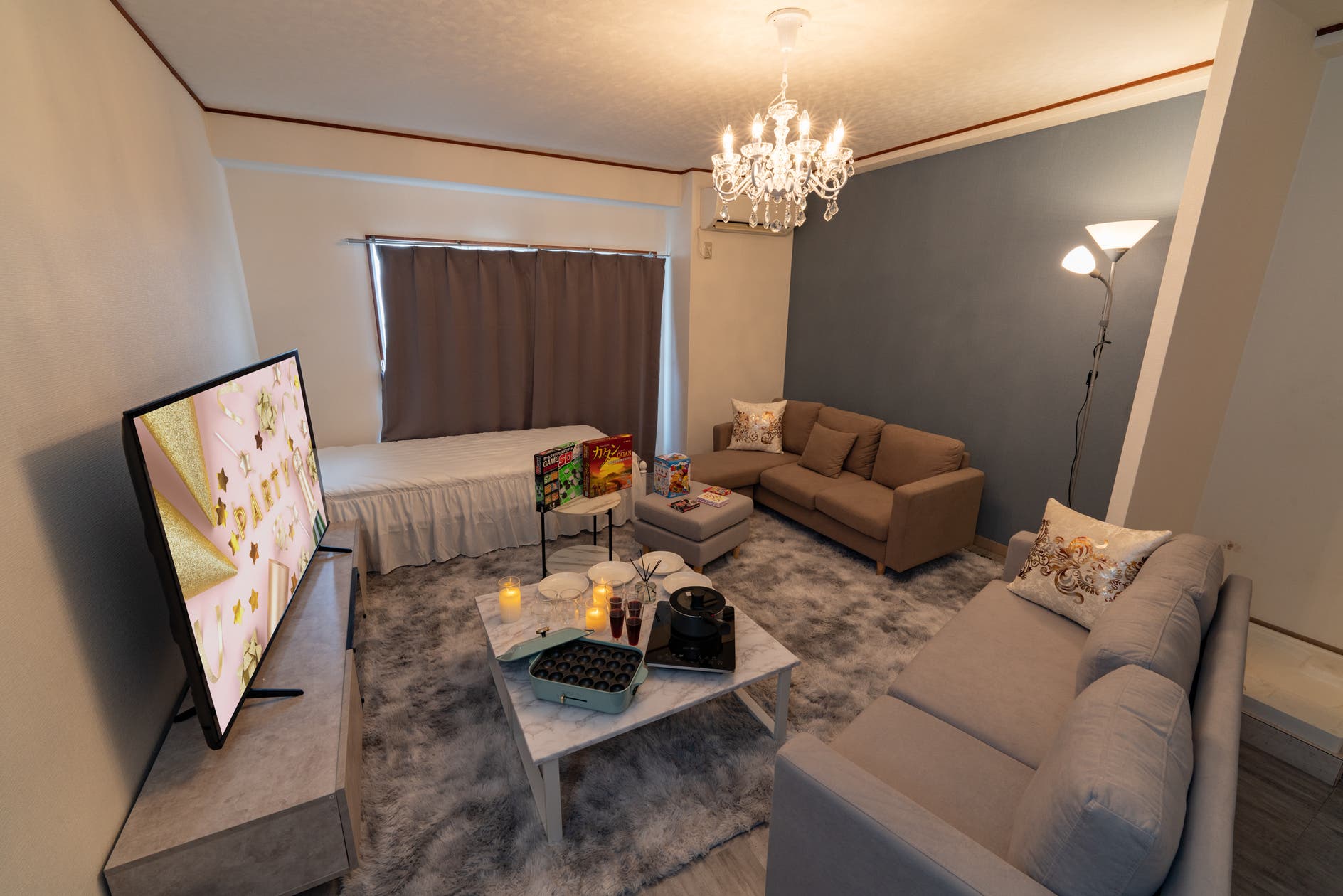 大人気のお部屋🉐今だけ半額🉐✨話題のパーティー空間✨【VOD無料見放題💓】撮影会🎈女子会👗デート💃ママ会の写真9