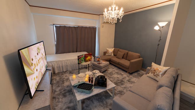 大人気のお部屋🉐今だけ半額🉐✨話題のパーティー空間✨【VOD無料見放題💓】撮影会🎈女子会👗デート💃ママ会の写真9