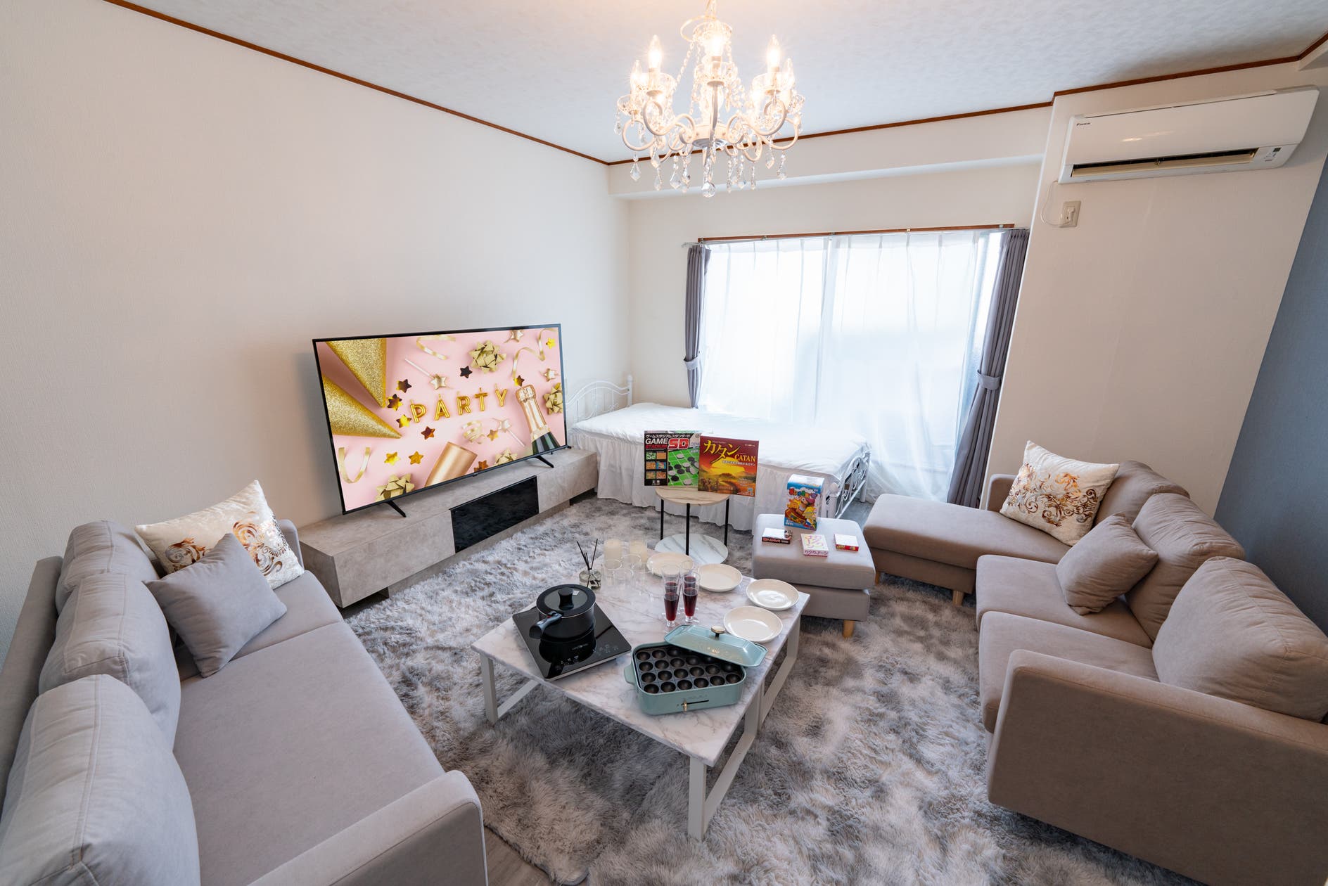 大人気のお部屋🉐今だけ半額🉐✨話題のパーティー空間✨【VOD無料見放題💓】撮影会🎈女子会👗デート💃ママ会の写真18