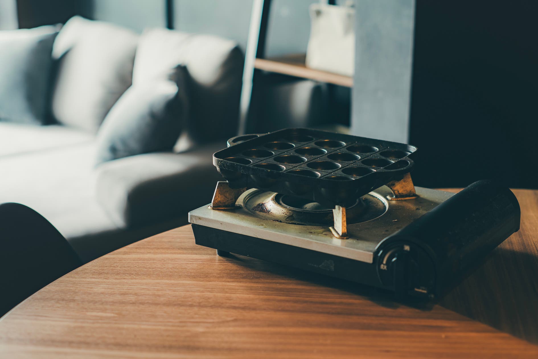 カセットコンロ／たこ焼きプレートセットの画像1