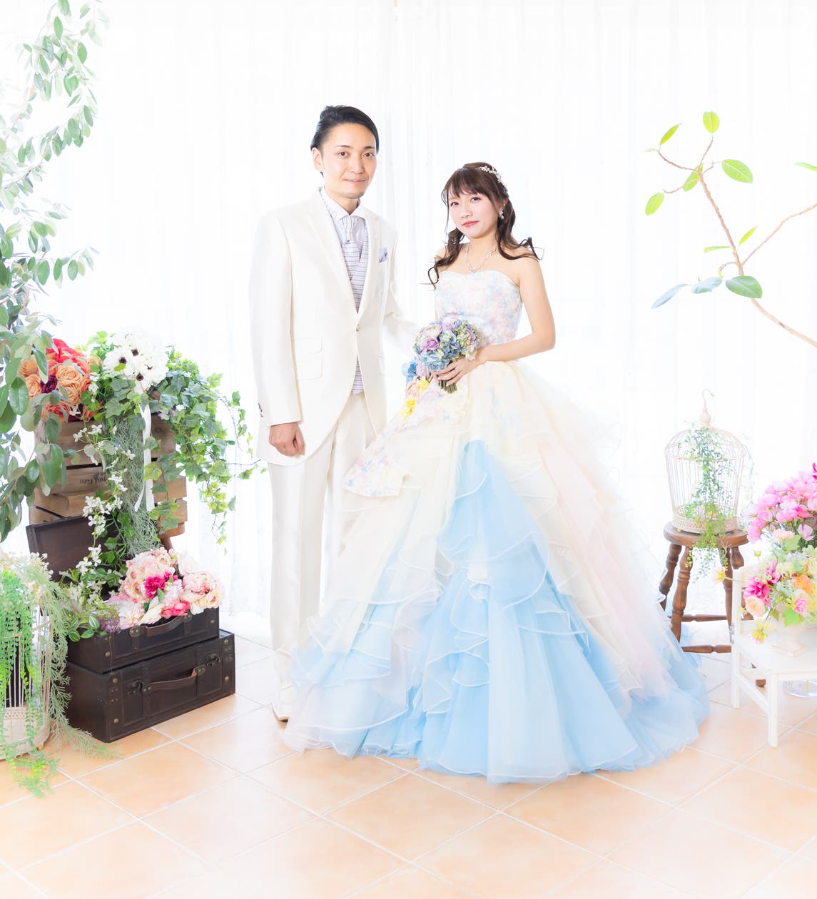 フォトジェニックなフラワーチャペル＆吹き抜けダイニングの写真13