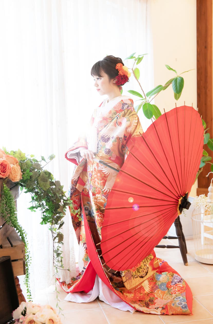 和装撮影にも♪和室+フォトジェニックなフラワーチャペル＆吹き抜けダイニングの写真7