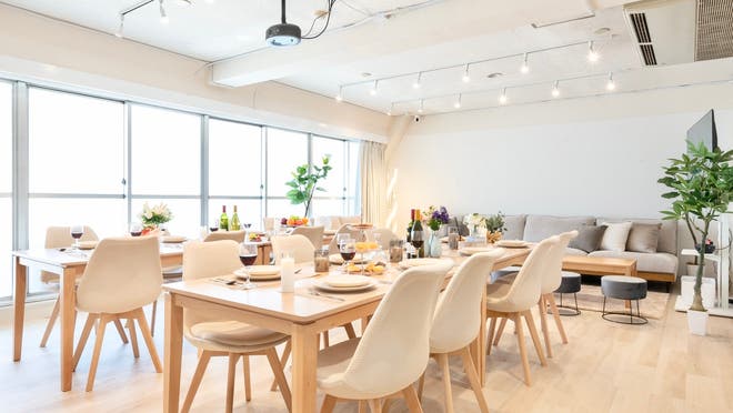 【上野駅2分】2024年OPEN🉐/最大35名/24H/スクリーン100㌅・65㌅ディスプレイ/LEDライト/パーティ🌟懇親会💖の写真5