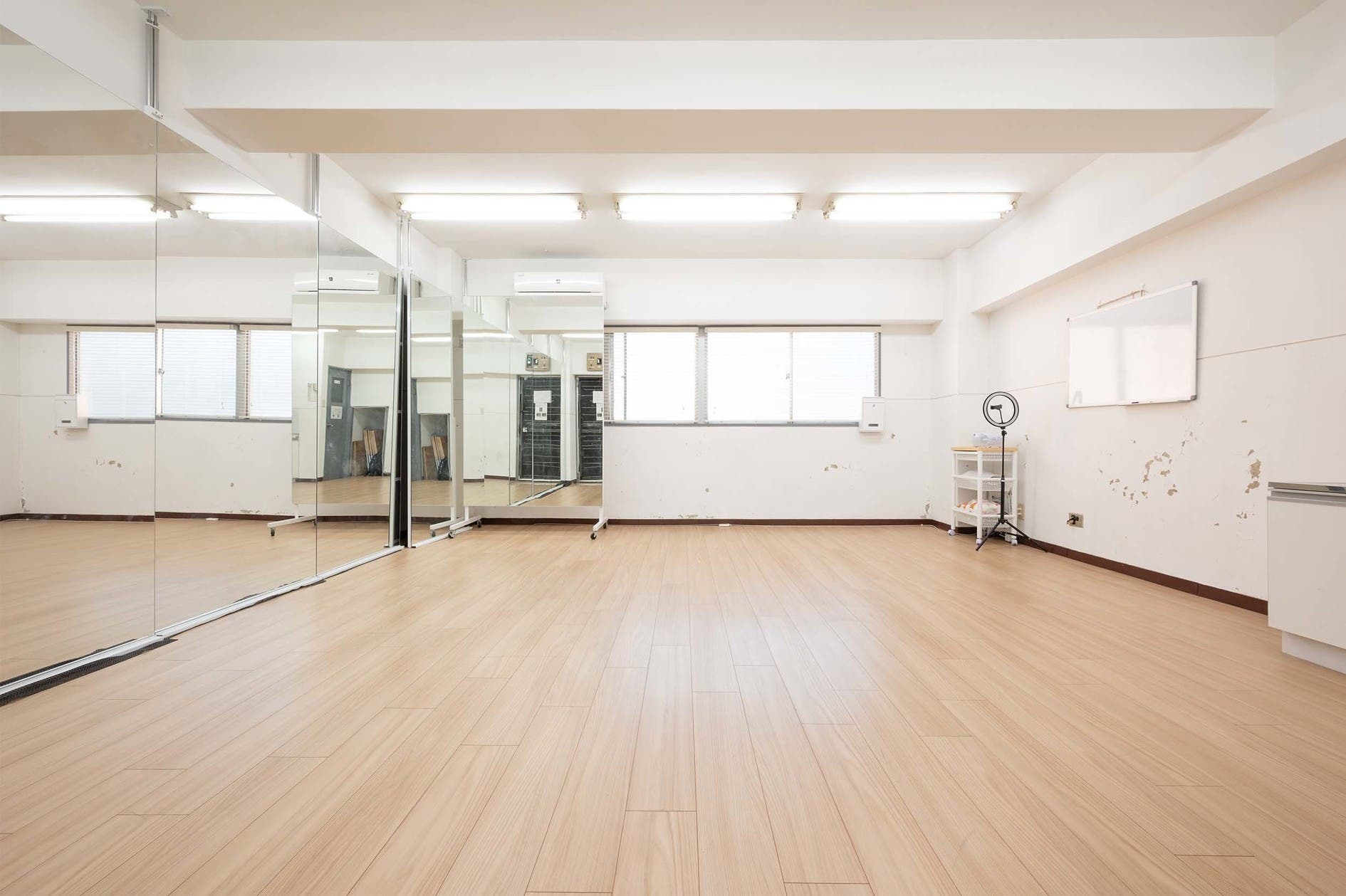 【広々28㎡】【池袋駅/大塚駅】 ダンス/演劇【特大鏡: 幅 約4.5m】ネット高速光回線、レンタルスタジオSunny池袋3号店の写真6