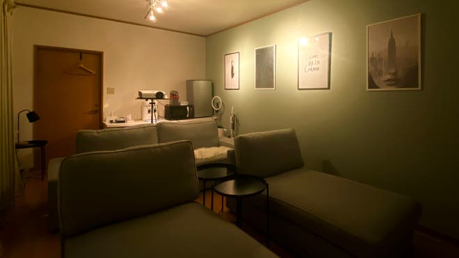 🎬⛄冬休み先取り半額キャンペーン🎄✨駅3分🎬ボドゲ🎲距離が縮まる魔法シアター✨寝ころびソファ📺毎日清掃の写真1