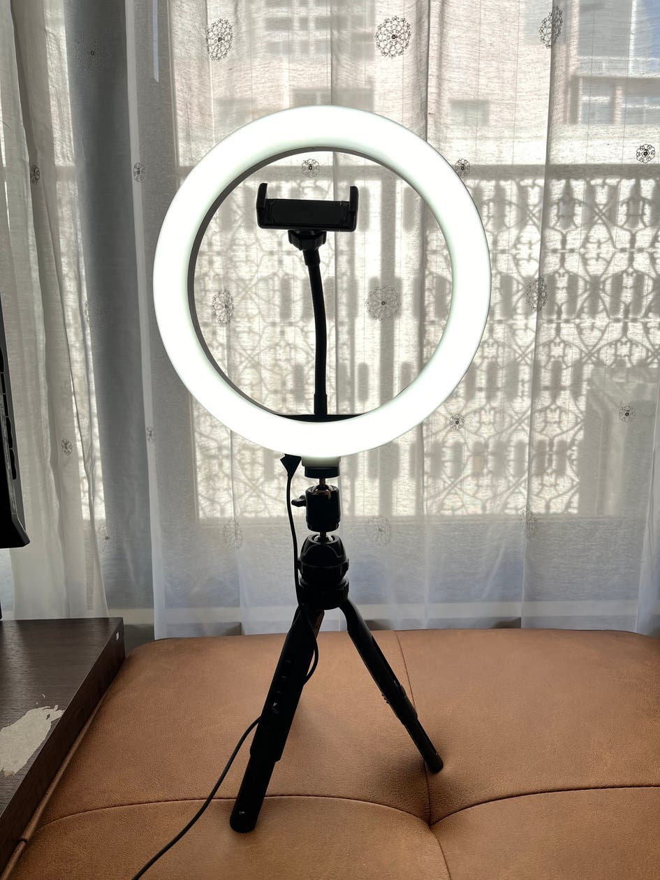 リングライト(3色調色兼明暗3段階)の画像1