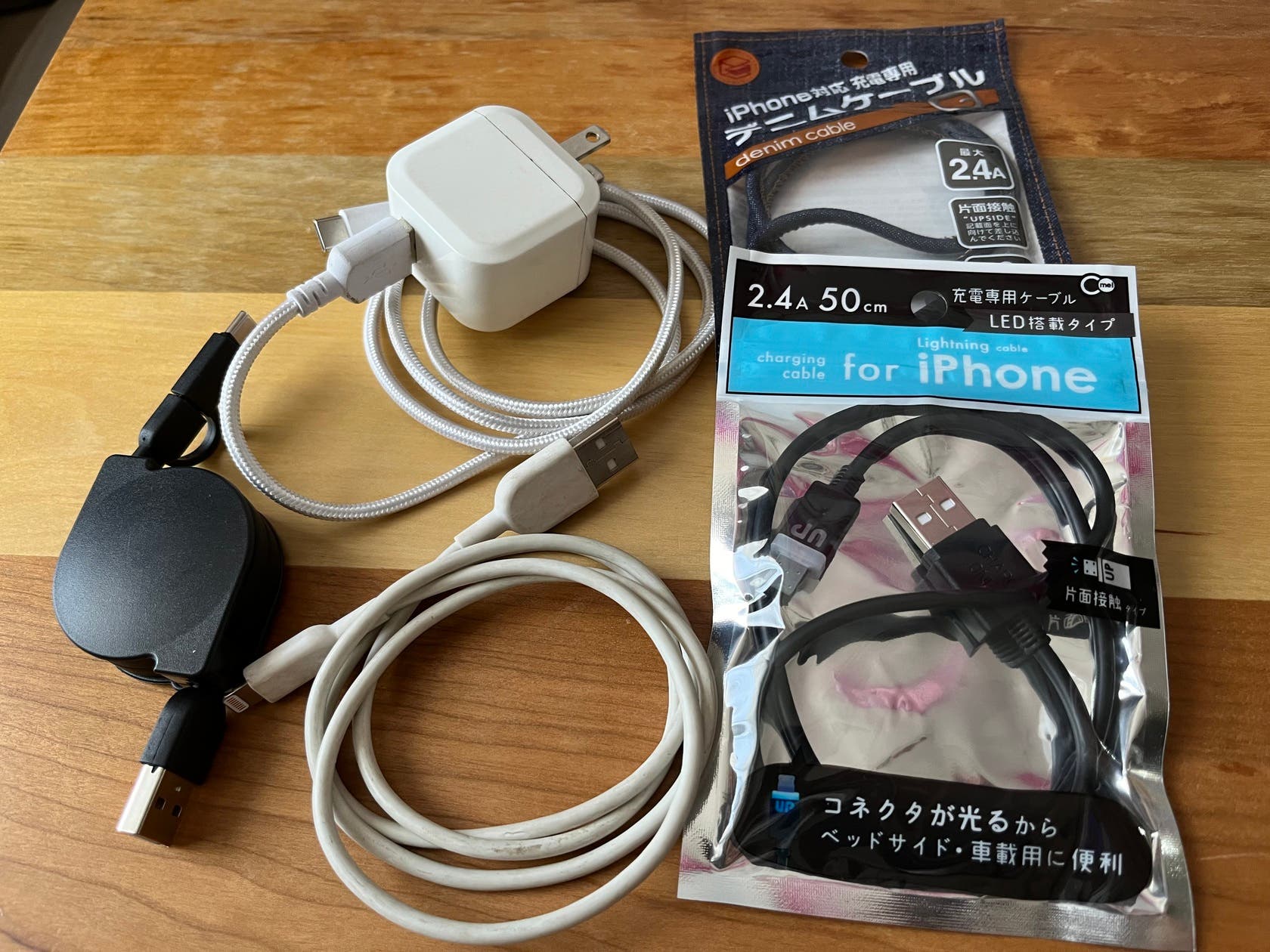 スマホ充電USB各種の画像1