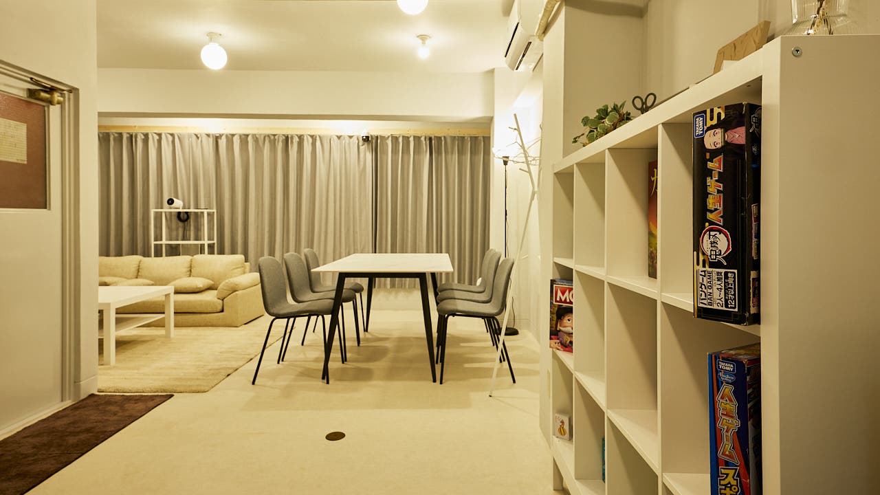 【ゴミ無料/20名】プロジェクター音響🎥鍋パ🎉ビールサーバ👩‍❤️‍💋‍👨タコパ🍺女子会🎮50インチTV🐙ゲームの写真12