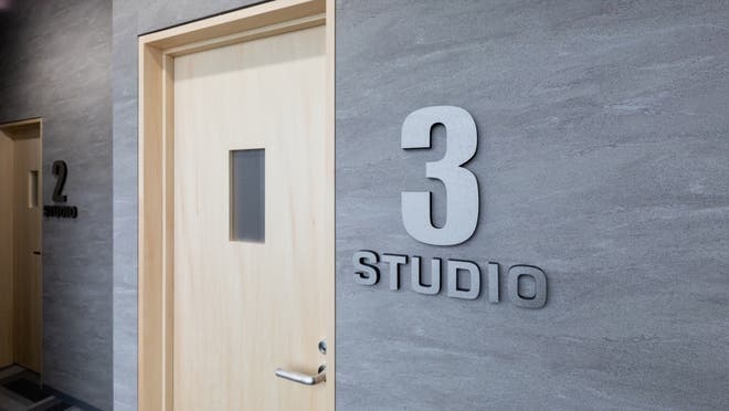 【スタジオ3】青葉台駅4分/広さ23.3㎡、鏡幅5m/レンタルスタジオ/個人練習や少人数レッスンに最適の写真12