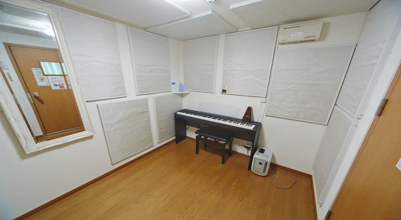 【溝の口徒歩２分】ピアノ🎸防音室《🕒24時間／要予約》⭐️教室開講OK：Dルーム